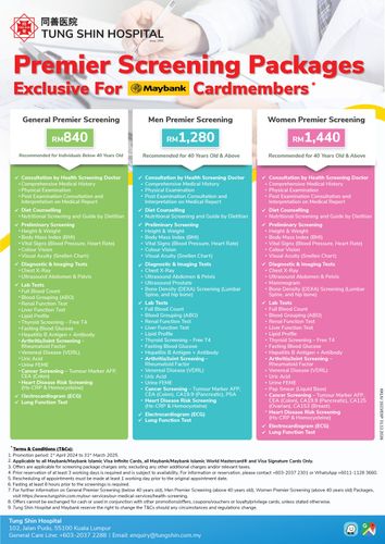 Packages & Promotions | Tung Shin Hospital
